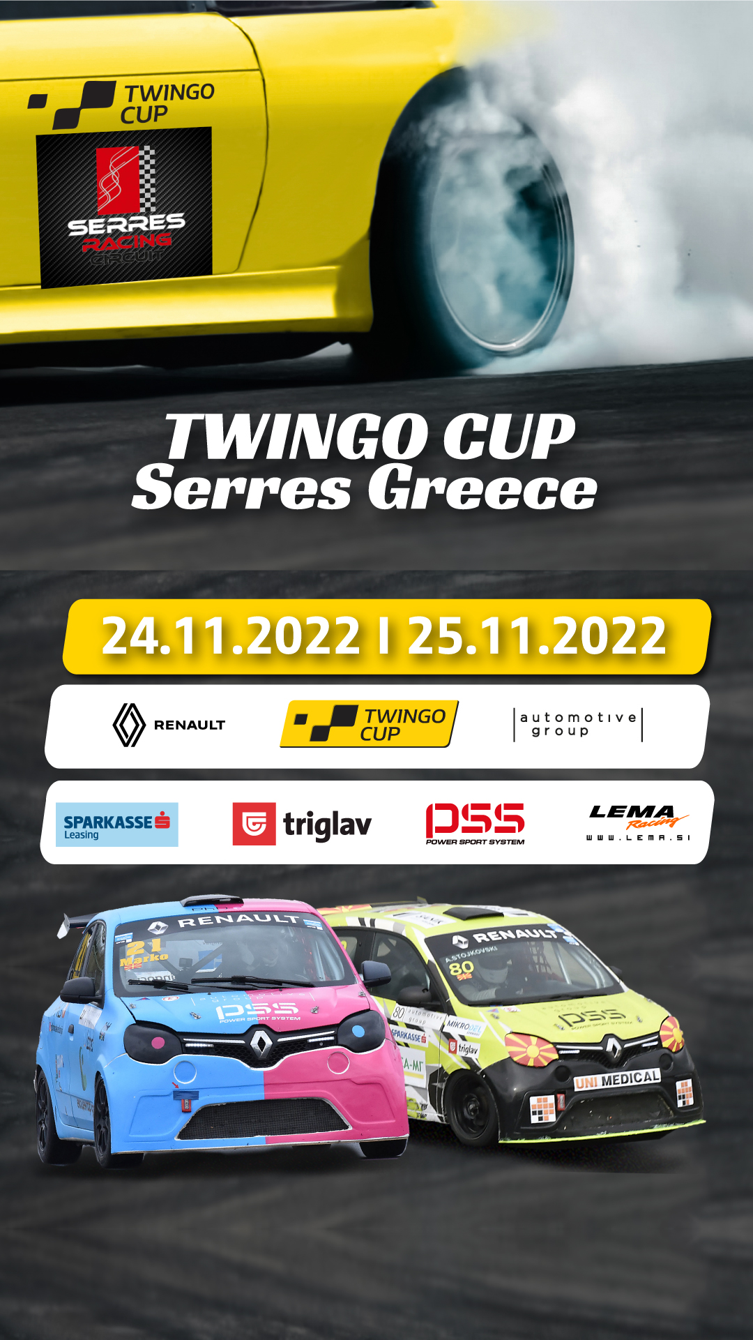 Twingo Cup 24-25/11/2022 SRC - S-Timing
